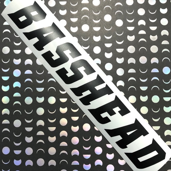 Other | Basshead Vinyl Sticker Black | Poshmark